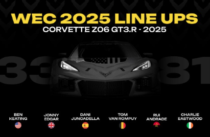 Ben Keating Joins TF Sport for 2025 Season - Wynn's Racing